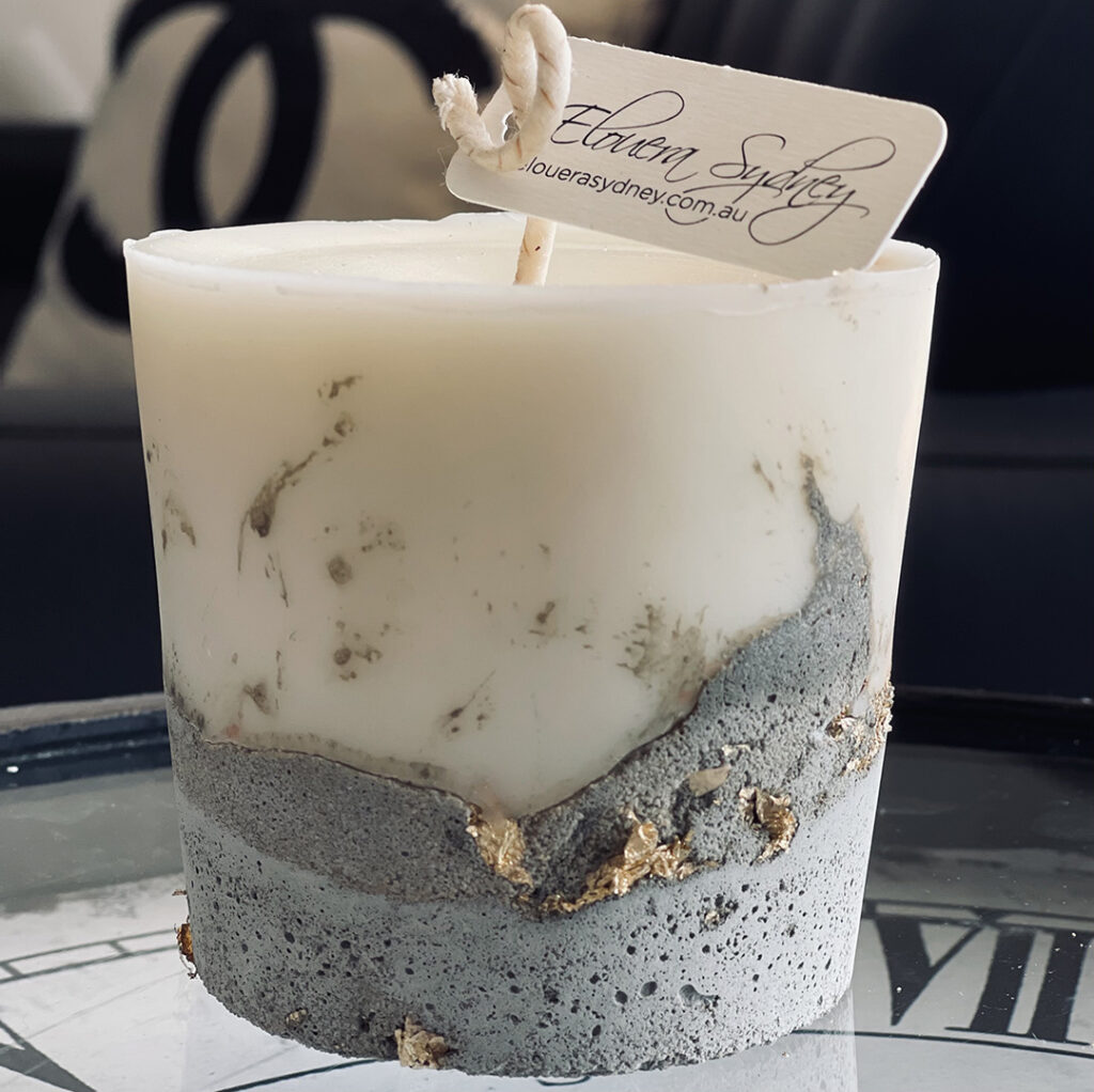 Elouera SydneyConcrete Fusion Candle - Elouera Sydney